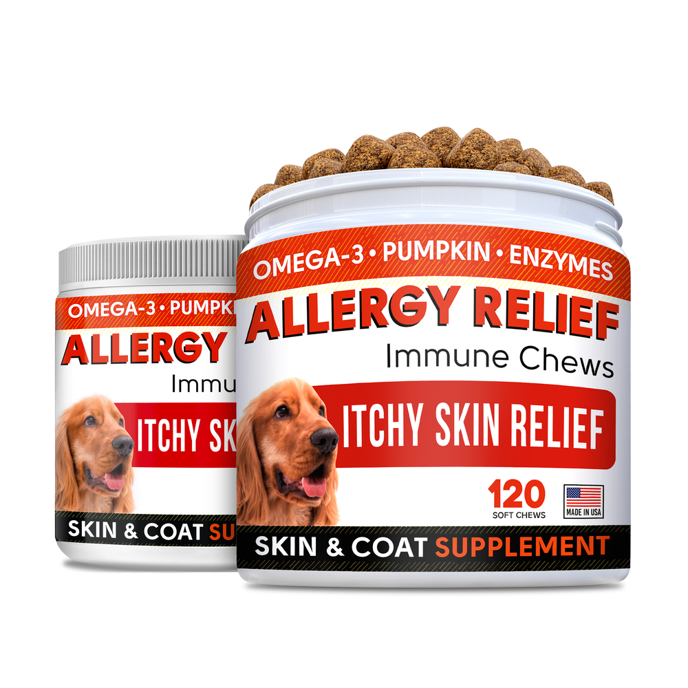 Allergy Relief Dog Natural Premium Treats – StrellaLab